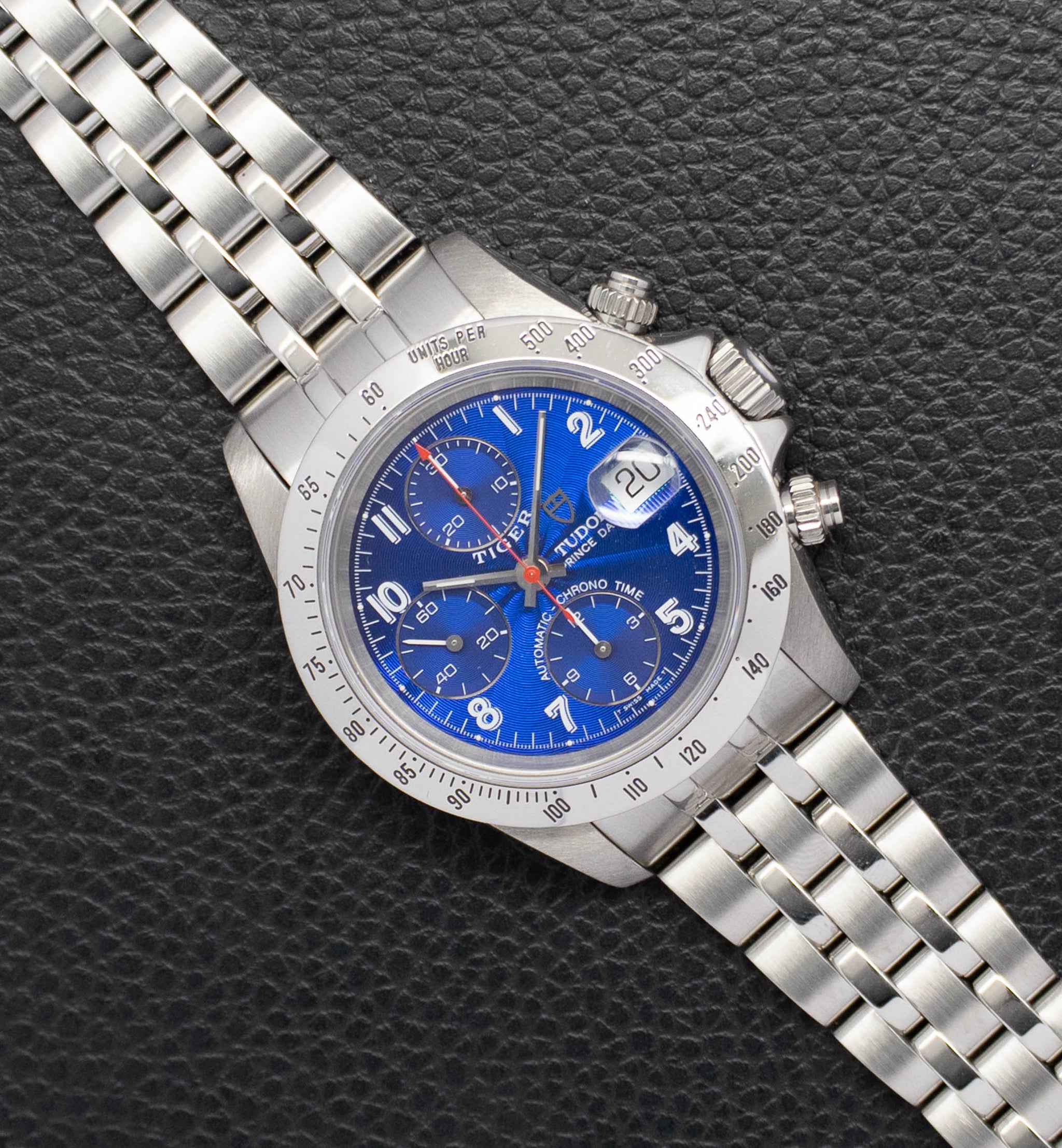 Tudor Oysterdate Small Block 79280 Blue Dial 2000